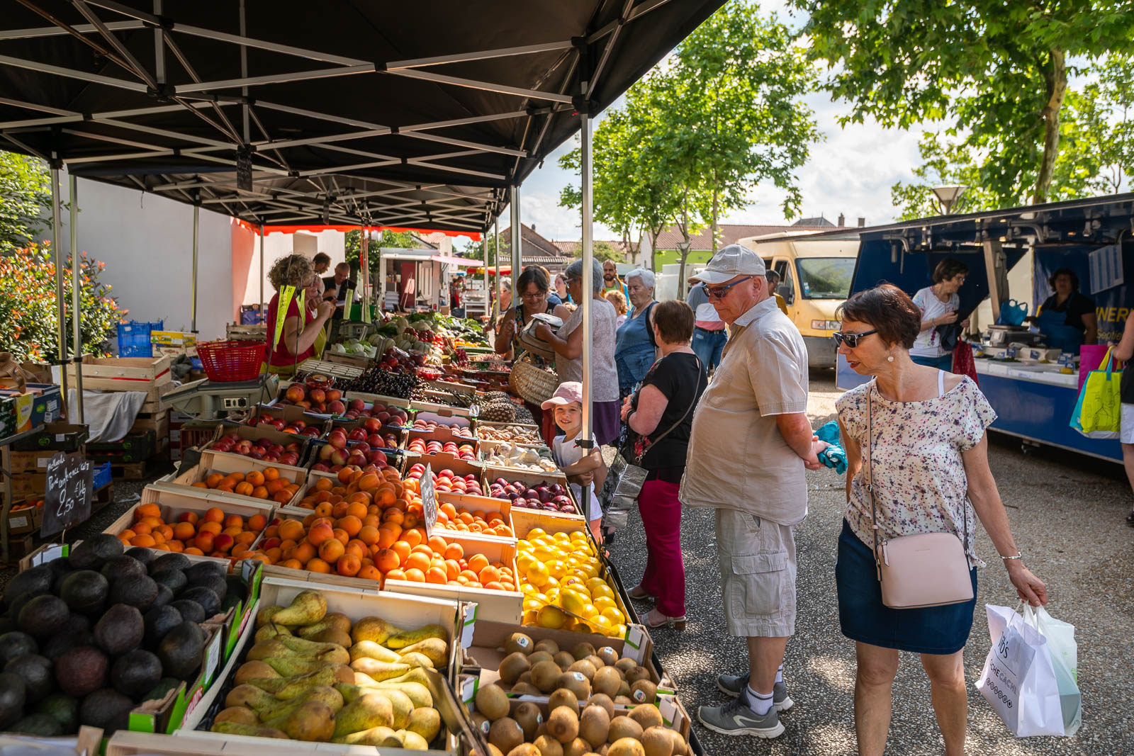 Ré-ouverture du marché mensuel - L'Herbergement